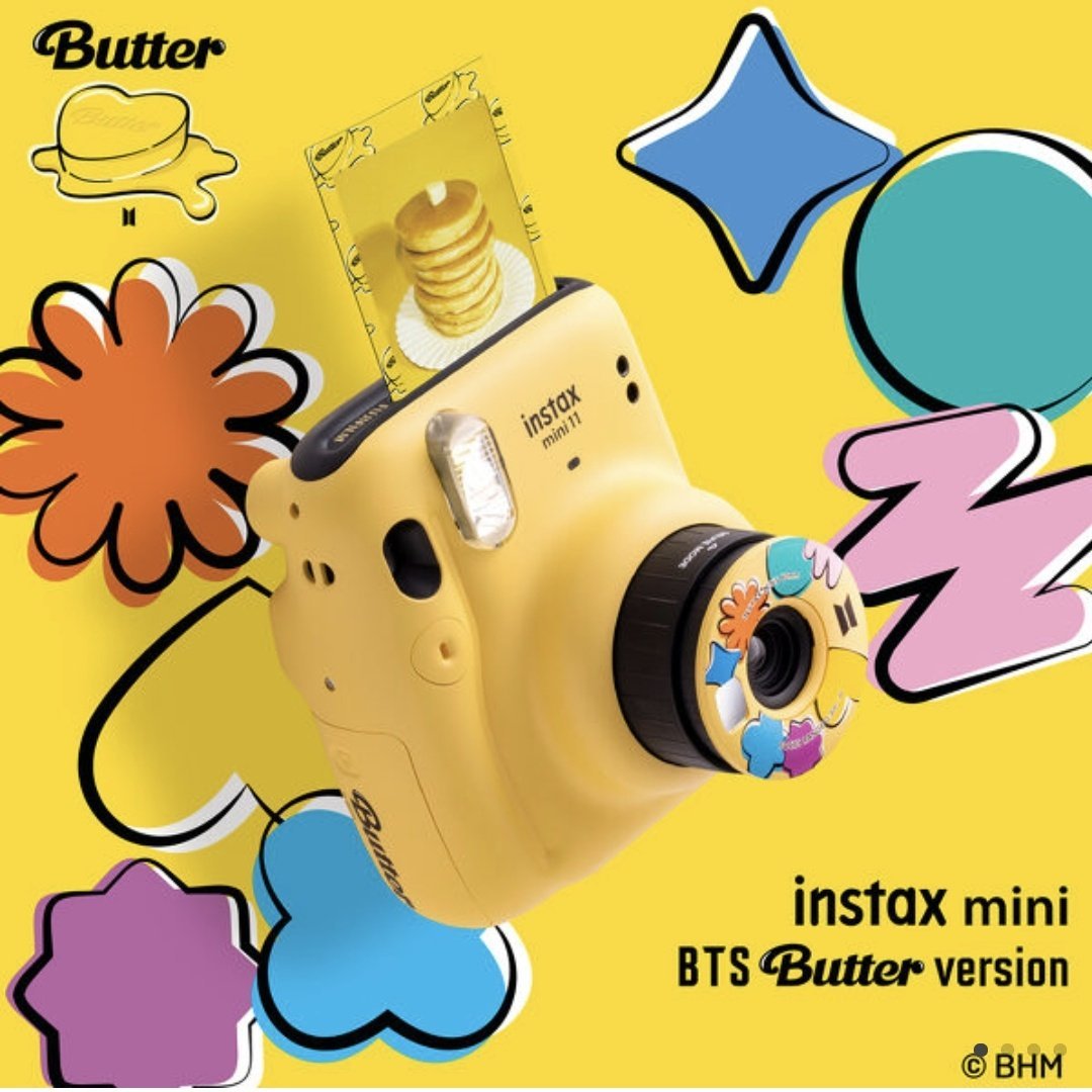 BTS FUJIFILM Collaboration Instax Mini 11 Butter Version – Kpop Omo