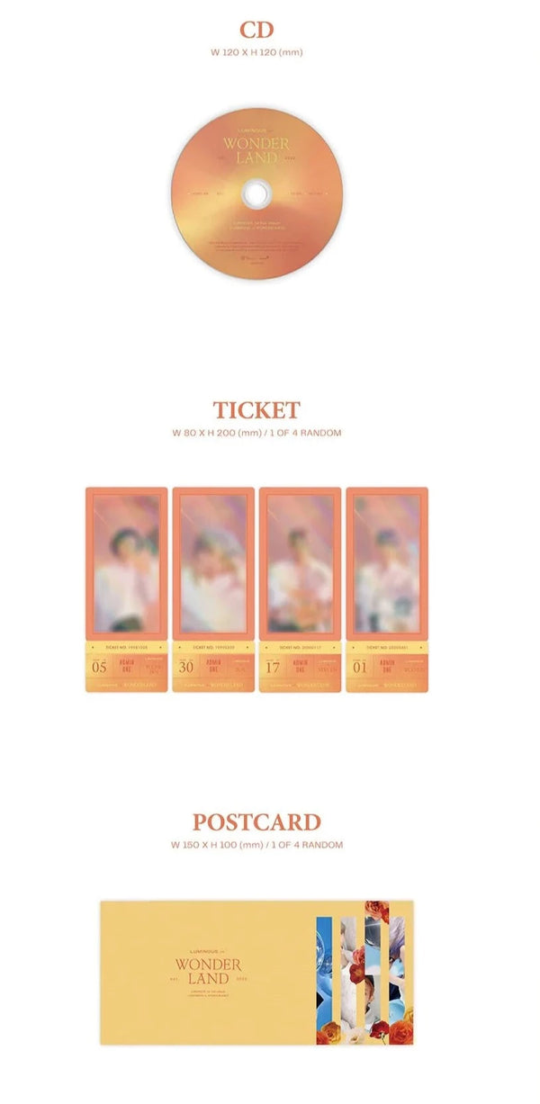 Luminous 1. Vollständiges Album – Luminous in Wonderland – Kpop Omo