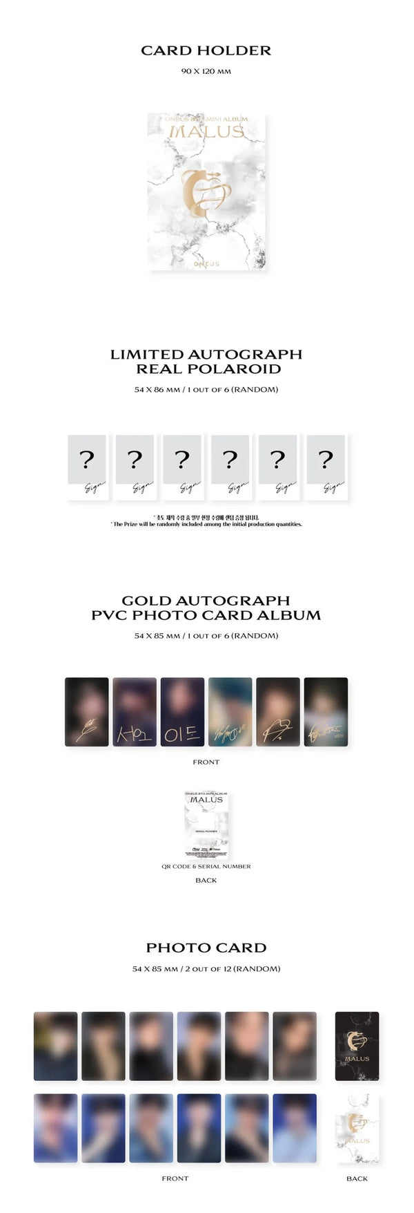 ONEUS 8th Mini Album - Malus Limited Platform Version – Kpop Omo