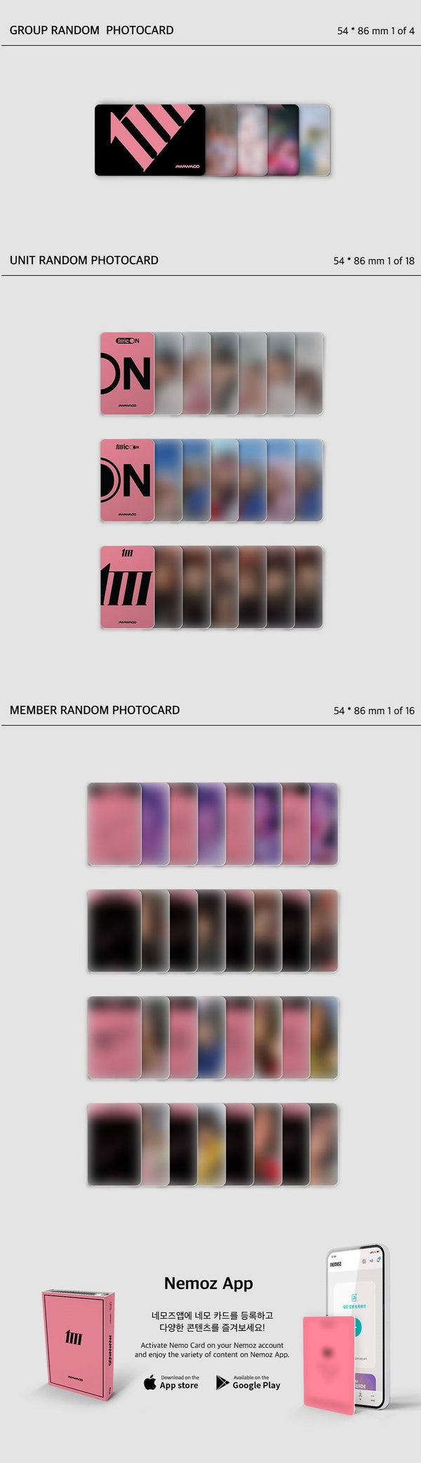 MAMAMOO 12th Mini Album - MIC ON (Limited NEMO ver.) – Kpop Omo