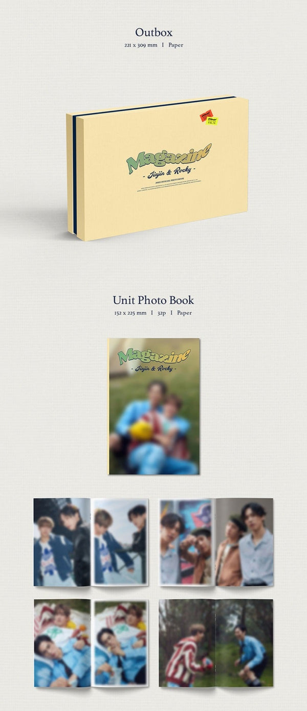 ASTRO JINJIN & ROCKY 2022 OFFICIAL PHOTOBOOK [MAGAZINE] – Kpop Omo