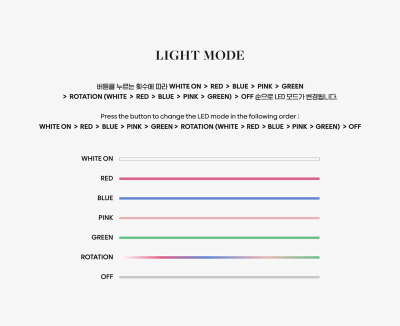 THE ROSE OFFICIAL LIGHT STICK – Kpop Omo