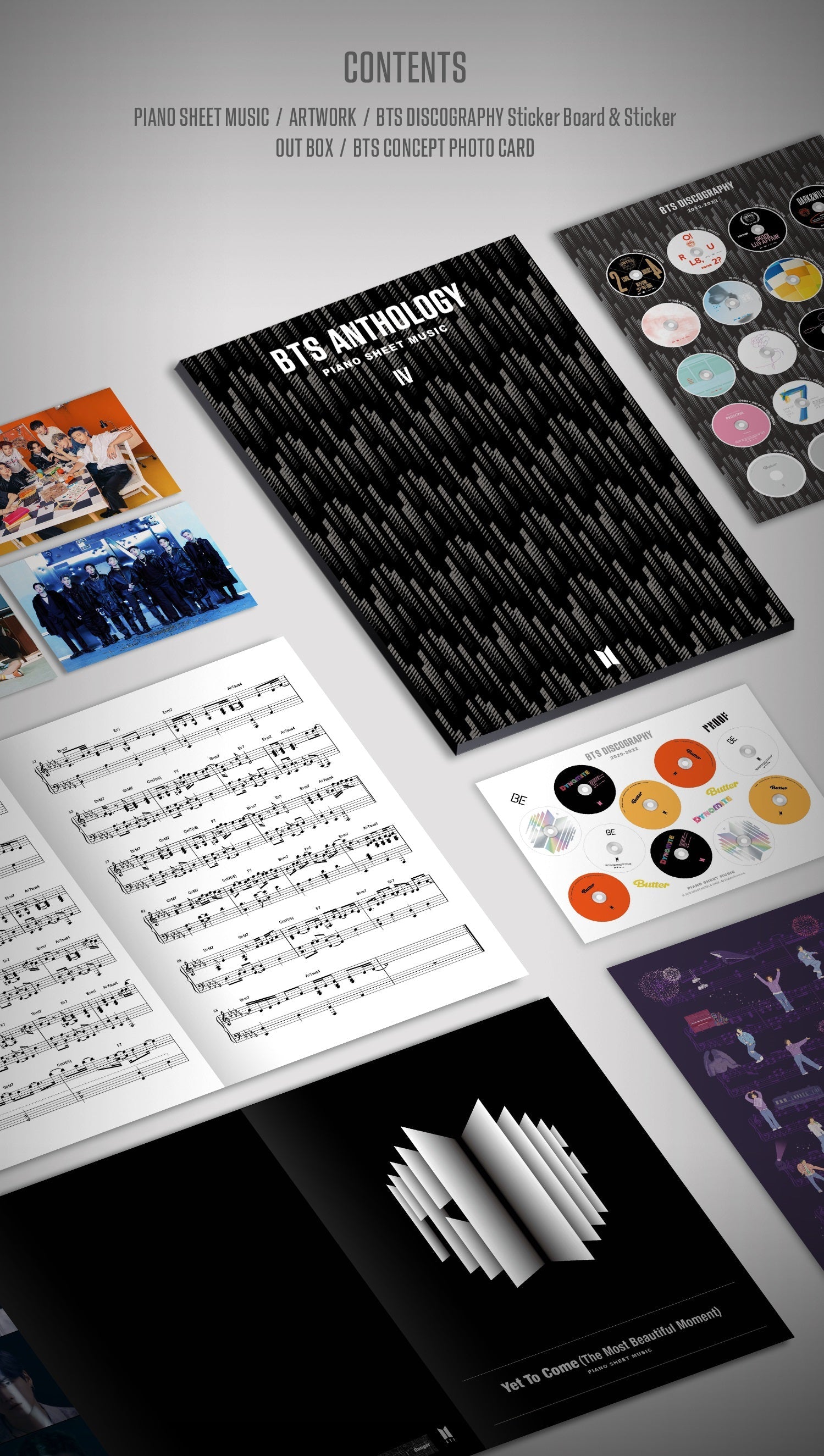 BTS Piano Sheet Music - Anthology 3-4 – Kpop Omo